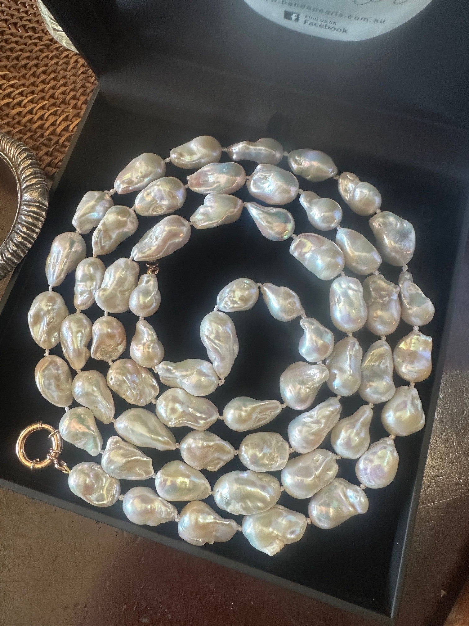 Baroque opera length strand – PandaPearls Australia